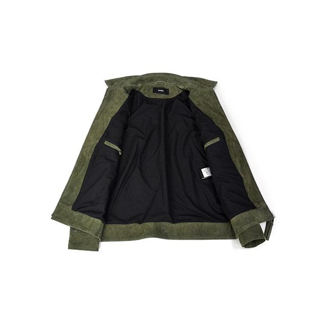ARMA【アルマ】ジップアップブルゾン KALE LIZARD ゴートスエード グリーン : Cinq essentiel - 通販 - Yahoo!ショッピング