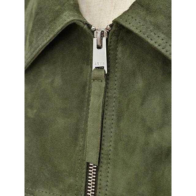 ARMA【アルマ】ジップアップブルゾン KALE LIZARD ゴートスエード グリーン : Cinq essentiel - 通販 - Yahoo!ショッピング