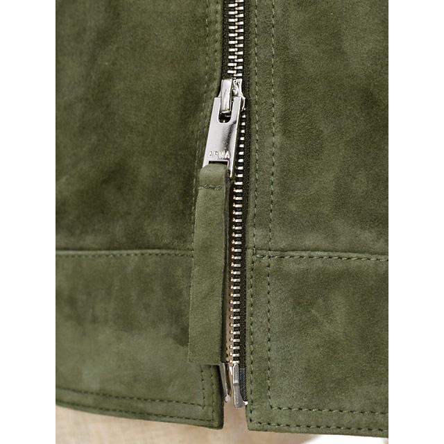 ARMA【アルマ】ジップアップブルゾン KALE LIZARD ゴートスエード グリーン : Cinq essentiel - 通販 - Yahoo!ショッピング