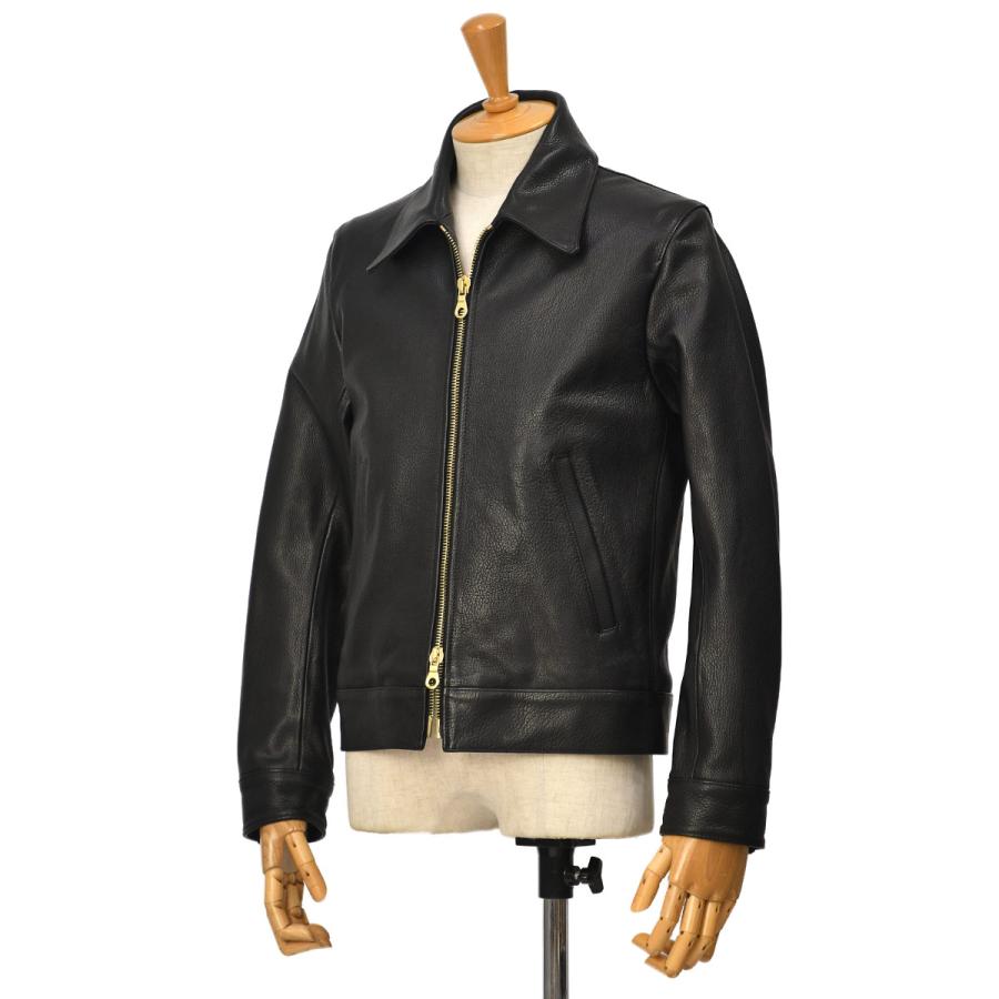 CINQUANTA【チンクアンタ】レザーブルゾン R533 2052 999 NERO ナッパゴート ブラック : Cinq essentiel - 通販 - Yahoo!ショッピング