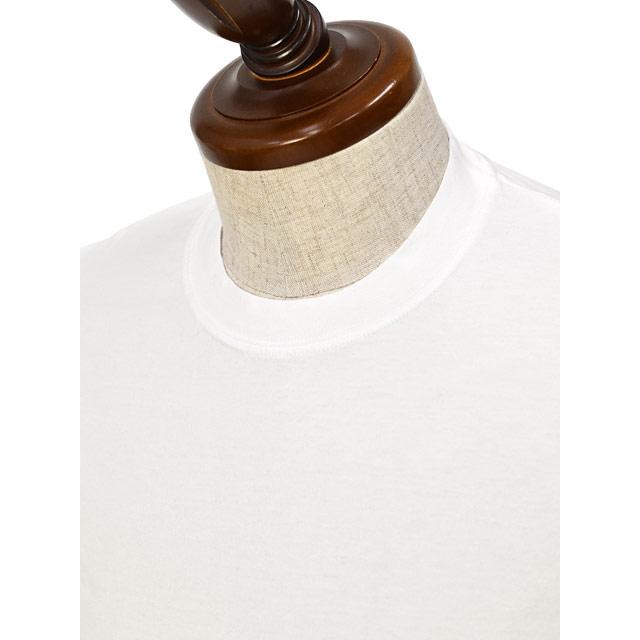 FEDELI FEDELI【フェデーリ】クルーネックカットソー EXTREME MM. JERSEY ORG. DUSTY 41 コットン ホワイト : CINQUE CLASSICO ...