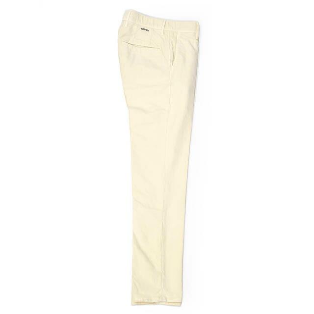 INCOTEX SLACKS【インコテックス スラックス】ノープリーツパンツ 17S100 4611D 033 コットン ストレッチ ガーメントダイ オフホワイト ...