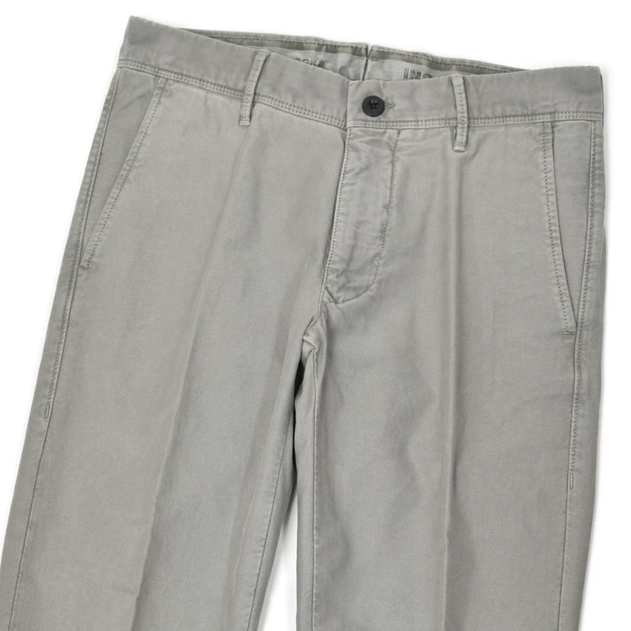 INCOTEX SLACKS【インコテックス スラックス】ノープリーツパンツ 18S100 4611D 909 コットン ストレッチ ガーメントダイ グレー : CINQUE CLASSICO ...