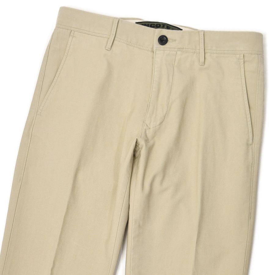 INCOTEX SLACKS【インコテックス スラックス】ノープリーツパンツ 18S100 9822A 400 コットン キャンバス スウェット ガーメントダイ ベージュ : CINQUE ...