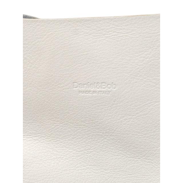 Daniel & Bob Daniel&Bob【ダニエルアンドボブ】トートバッグ Vertical tote ALEX U571.31 12 シュリンクレザー ホワイト : CINQUE un ...