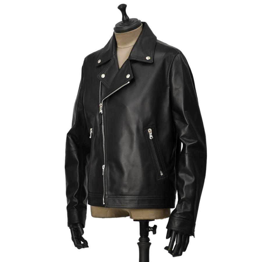 EMMETI EMMETI【エンメティ】ダブルライダースジャケット GABLIELE SP LAMB SKIN NAPPA NERO 2 ガブリエレ ラムレザー ブラック : CINQUE ...