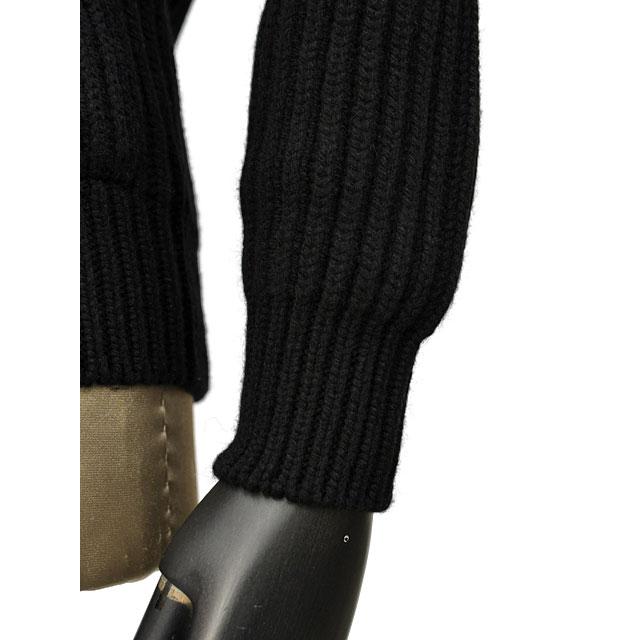 MC GEORGE【マックジョージ】ショールカラーカーディガン A0305 2 14 311 ウール カシミヤ ブラック ...