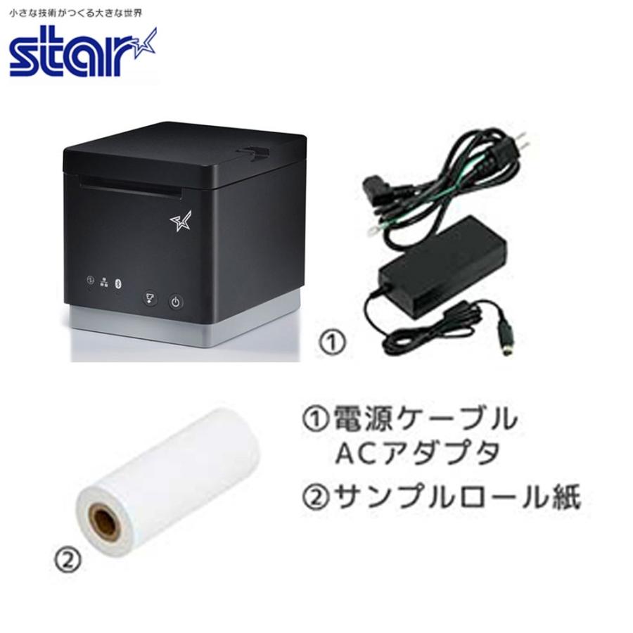 スター精密 据え置き型感熱式プリンター mCollection mC-Print2 MCP21LB BK JP WebPRNT USB Ethernet Bluetooth DK MFi ...