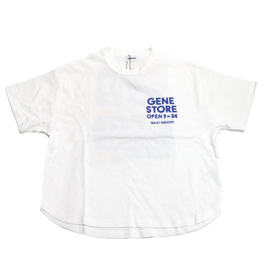 GENERATOR 半袖Tシャツ "ジェネレーター/子供服/キッズ/男の子 女の子" GENE STORE Tシャツ ホワイト(WH) : 子供服サーカス ヤフーショップ - 通販 ...