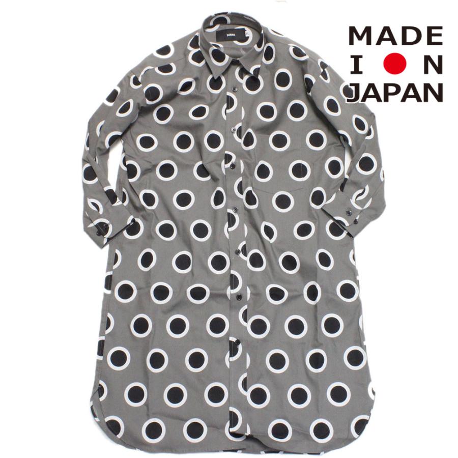 セール 「80%OFF」 シャツ・ブラウス "pilkku ピルック" ダブルドットロングシャツ チャコールグレー(CGRY) : 子供服 ...