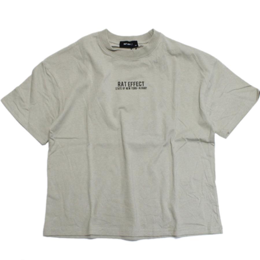 RAT EFFECT セール 「60%OFF」 半袖Tシャツ " ラットエフェクト/" ネオンプリントTシャツ グレイッシュベージュ : 子供 ...