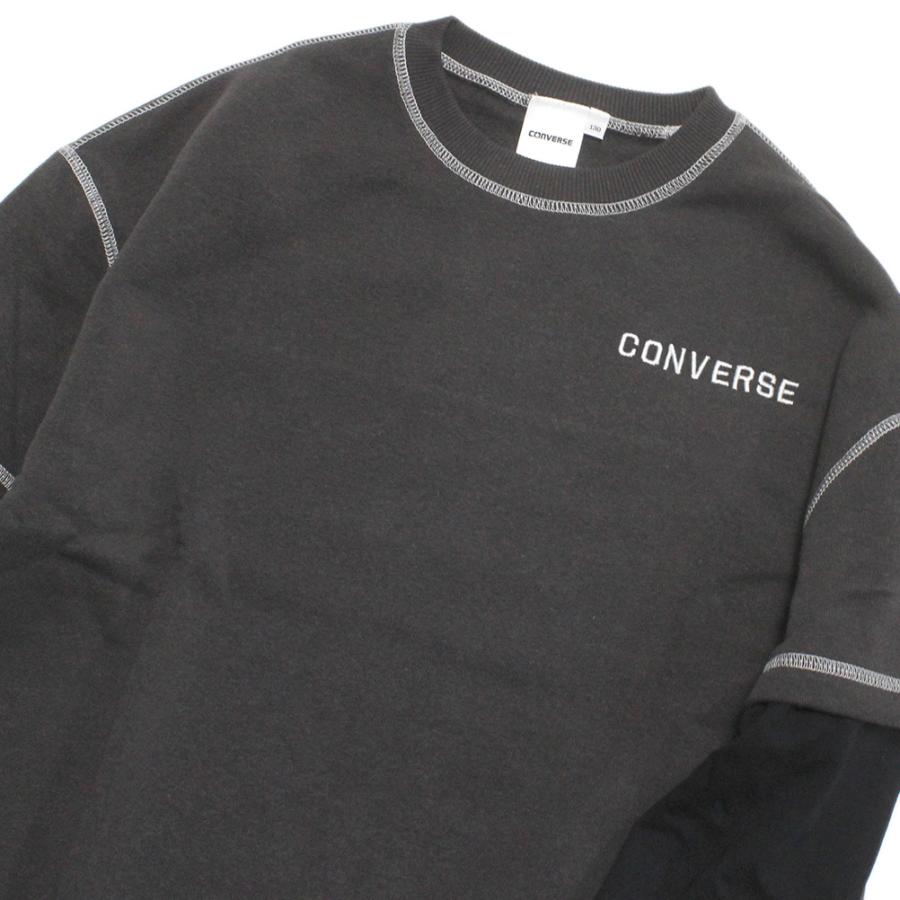 RAT EFFECT セール 「50%OFF」 トレーナー・ニット " ラットエフェクト/" CONVERSE ステッチレイヤード風トレーナー ...