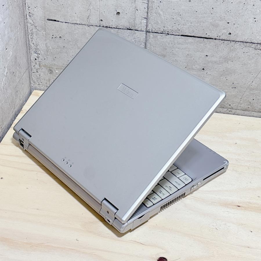 Mebius（シャープ） 【ジャンク】sharp mebius PC-CL1-5CA AMD athlon XP-M メモリ約229MB HDD40GB UJDA750 OS無し 14.1 ...