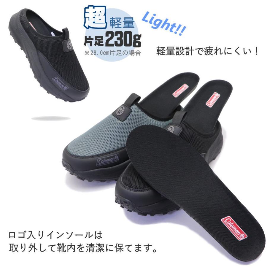 Coleman 即納 メンズ サンダル コールマン 防滑 クロッグ サボ スライダー つっかけ アウトドア レジャー 海 No.531 ...