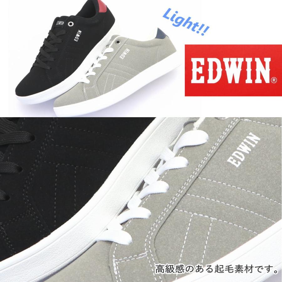 EDWIN メンズ スニーカー エドウィン カジュアルシューズ 軽量 スエード No.7014 : citron-神戸 - 通販 - Yahoo!ショッピング