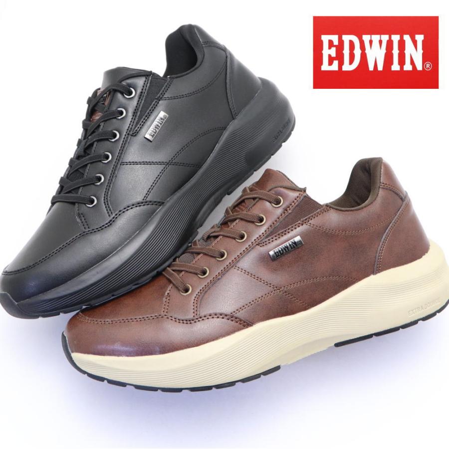 EDWIN メンズ ウォーキングシューズ 蒸れない 防水 透湿 幅広 エドウィン カジュアルシューズ スニーカー No.7368 : citron-神戸 - 通販 - Yahoo!ショッピング