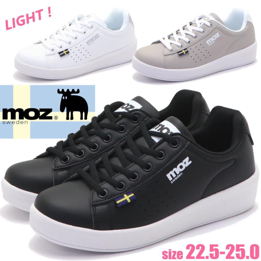 moz 即納 MOZ モズ レディース スニーカー 厚底 コートタイプ レースアップ カジュアルシューズ No.19612 : citron-神戸 - 通販 - Yahoo!ショッピング