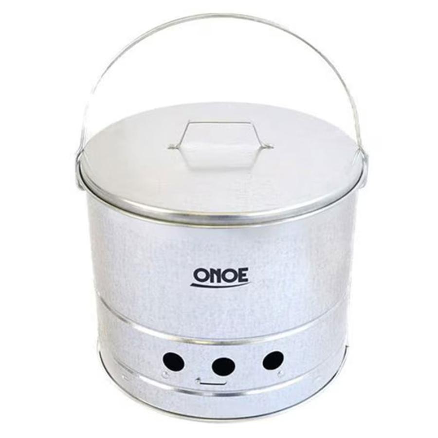 尾上製作所 火消しつぼになる七輪 丸型 国産 ONOE HS-250 火消し壺 日本製 おしゃれ 炭火焼き : hs-250 : シズショッピングプラス - 通販 - Yahoo!ショッピング