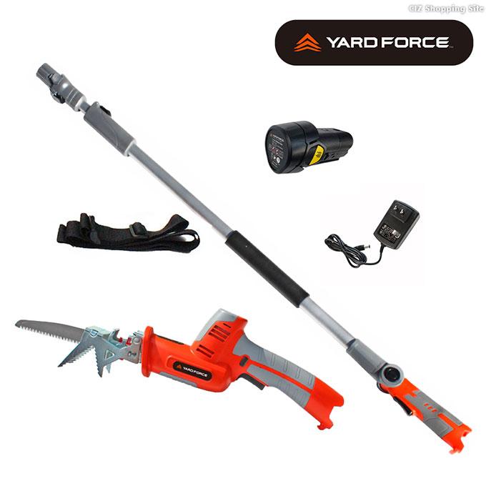 YARDFORCE ヤードフォース 12Vコードレス2WAY高枝のこぎり LS-A30P-JP (メーカー直送) :LS-A30P-JP:シズ ショッピングサイト ヤフー店 - 通販 ...