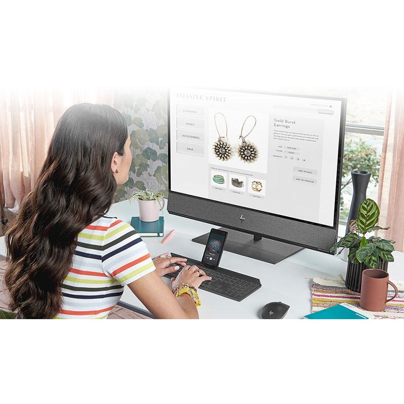 純正新品 HP All-in-One 22-dd2003jp 一体型 ワイヤレスマルチデバイスキーボード (日本語 / 109A) & ワイヤレス光学スクロールマウス : jp-001155 ...