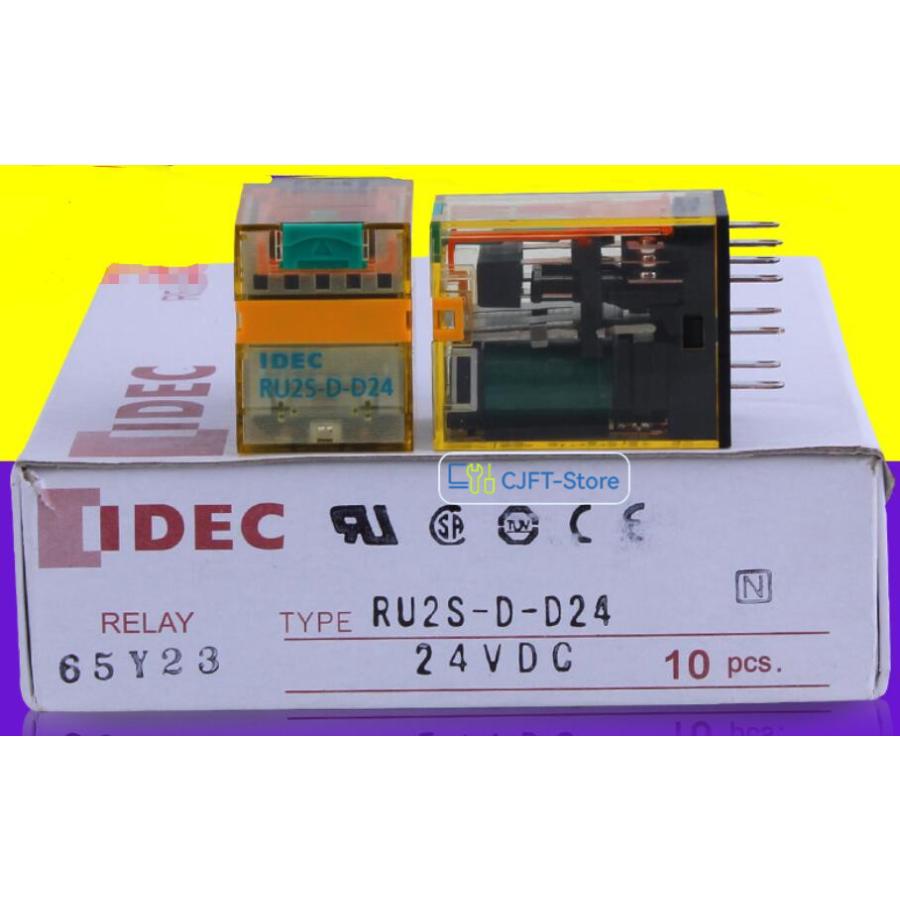 10個入りセット 新品 IDEC製 リレー RU2S-D-D24 DC24V/24VDC : CJFT-Store - 通販 - Yahoo ...