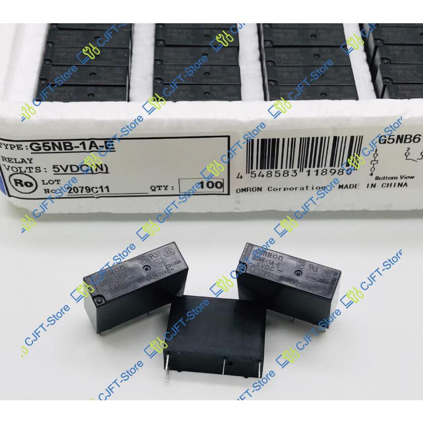 10個入りセット 新品 OMRON オムロン 小型リレー G5NB-1A-E 5VDC : CJFT-Store - 通販 - Yahoo!ショッピング