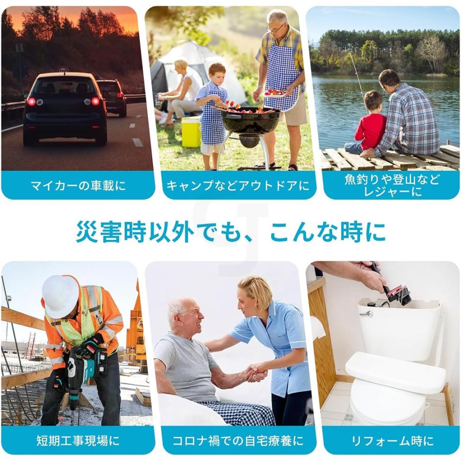 【凝固剤+処理袋付属】簡易トイレ防災 折り畳み キャンプ アウトドア 車載 非常用 簡易 携帯 椅子式 非常用トイレ 折りたたみ 防災グッズ ...