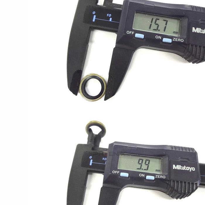 CKカスタム ワッシャー 100個 M10 ボルト キャリパー 油圧ホース バンジョー バイク ATV 四輪 バギー : バイクパーツショップ CK-Custom - 通販 - Yahoo ...