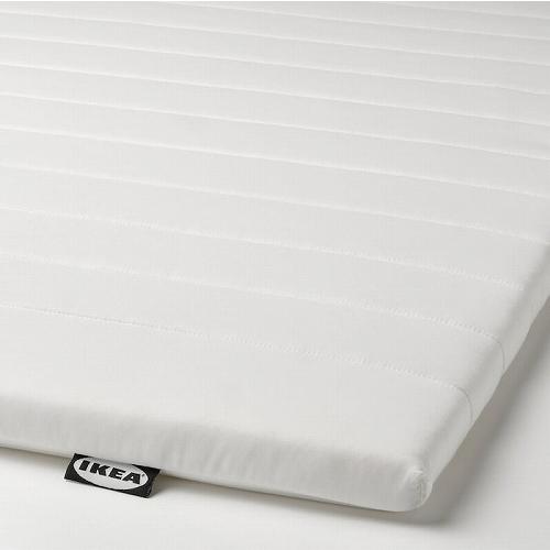 イケア IKEA マットレストッパー（パッド） ホワイト セミシングル 80x200cm m20570792 NASFJALLET ネス ...