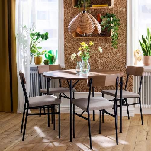 イケア（IKEA） チェア ティッブレビ ダークベージュ m90610426 GROTAN グロートーン : 株式会社 クレール - 通販 ...