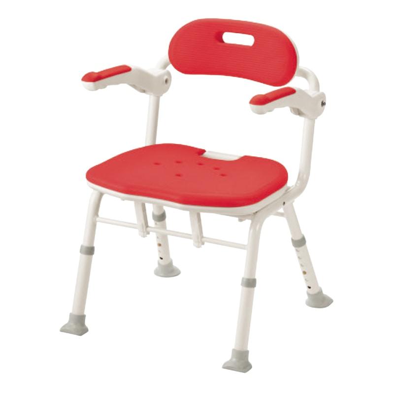 安寿 折りたたみシャワーベンチ IS, フィットレッド ＜536−105＞, 120-1928 : Clair - 通販 - Yahoo!ショッピング