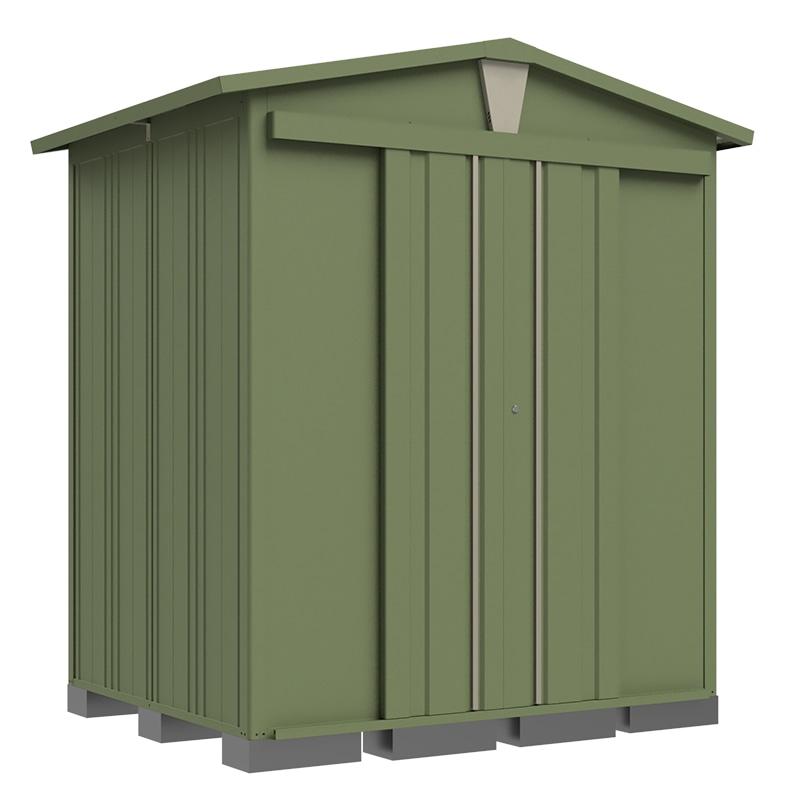 三角屋根仕様ガーデニング物置 LEISURE, LS−1815GN, 363-8202 : Clair - 通販 - Yahoo!ショッピング