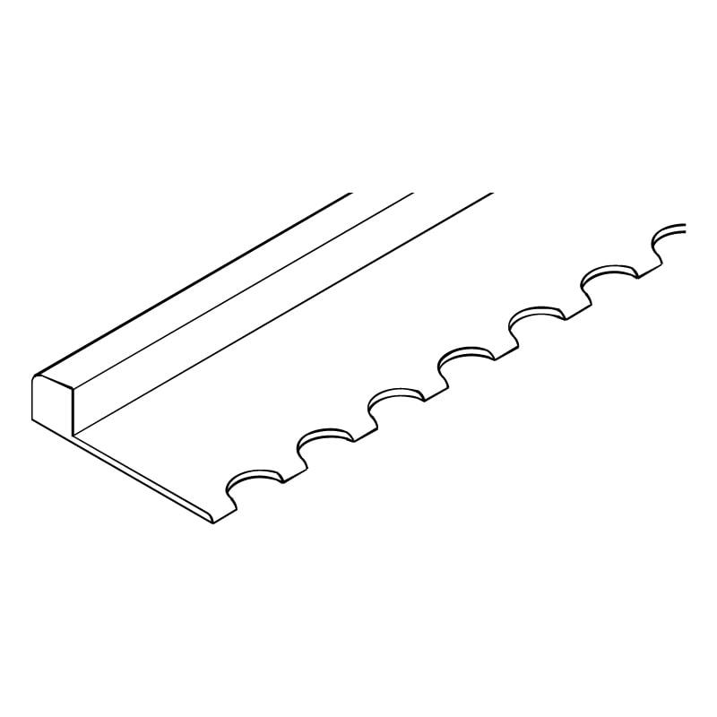 フクビ あんからプラス小口隠見切R, AKPKRLG ライトグレー 2000mm, 493-6756 : Clair - 通販 - Yahoo!ショッピング