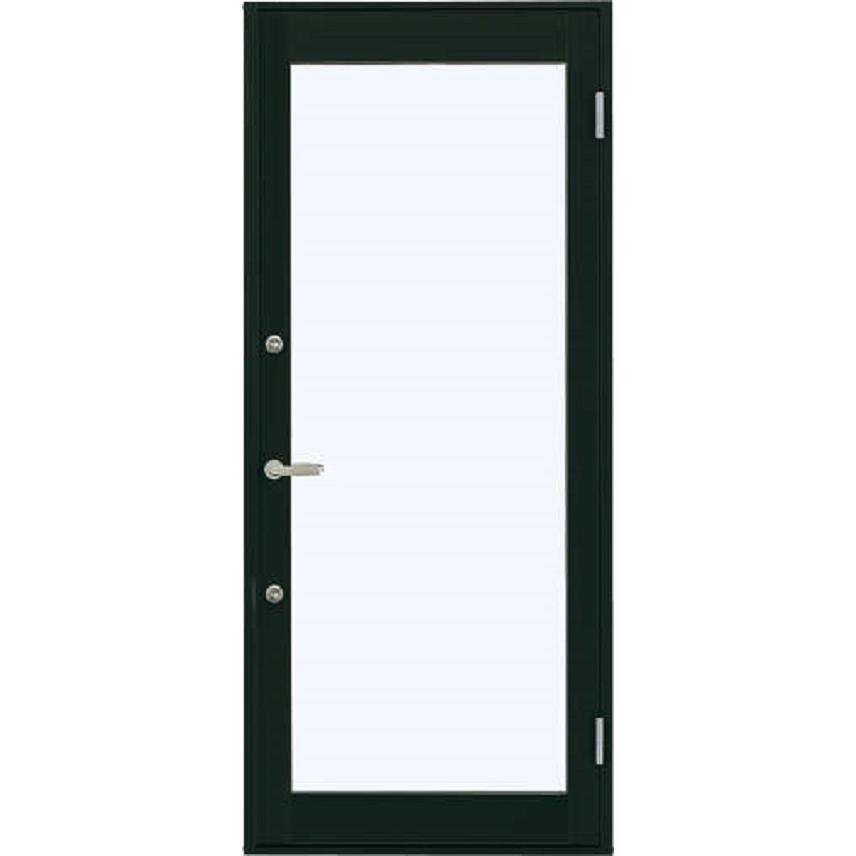 7TD 店舗ドア 片開き ランマなし 2ロック仕様 Low-E複層ガラス仕様 中桟なし W：868mm × H：2,018mm 店舗 土間納まり YKK AP : Clair - 通販 ...