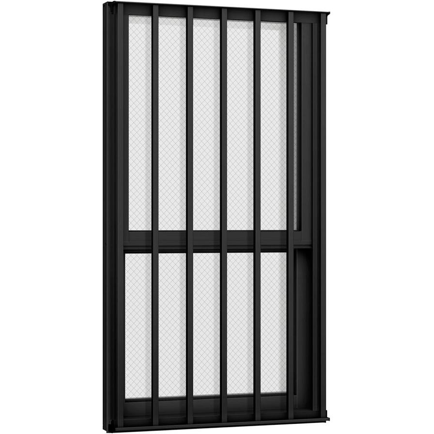 TW 防火戸 / 面格子付上げ下げ窓 複層ガラス仕様 03609 W：405mm × H：970mm LIXIL リクシル TOSTEM ...