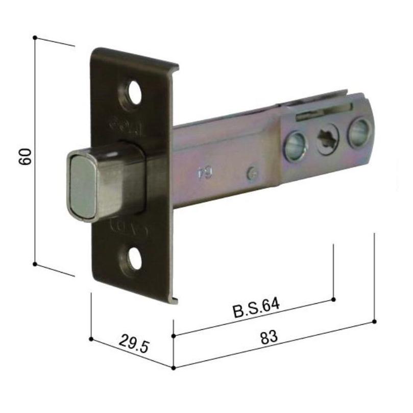 補助錠ケース本体 / 1個入り HH-J-0004 交換用 部品 YKK AP : Clair - 通販 - Yahoo!ショッピング