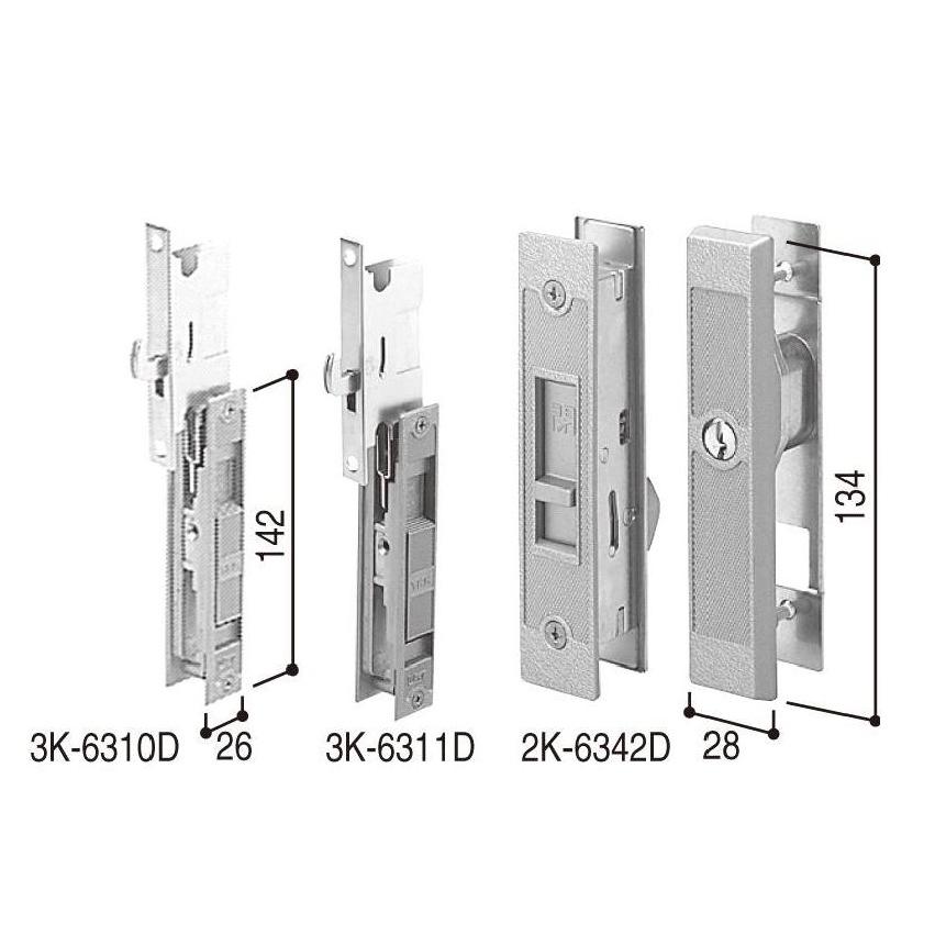 引戸錠セット 2枚建用 / 1セット入り HH-J-0220 交換用 部品 YKK AP : Clair - 通販 - Yahoo!ショッピング