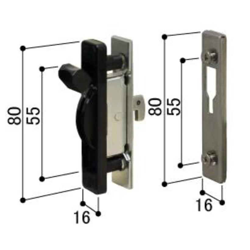 引戸錠 / 1個入り HH-J-0448 交換用 部品 YKK AP : Clair - 通販 - Yahoo!ショッピング