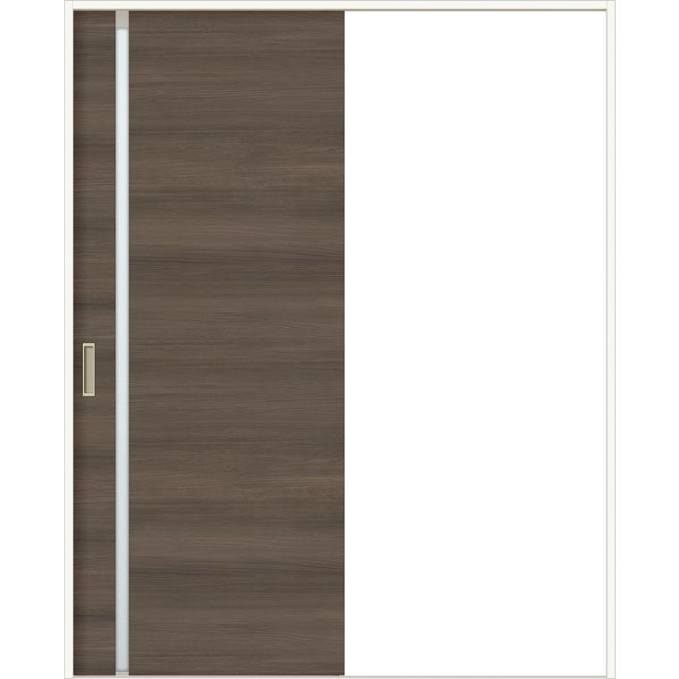 LIXIL ラシッサD ラテオ 室内引戸 Vレール方式 片引戸 標準タイプ ALKH-LGL 鍵付 1820 W：1,824mm × H：2,023mm ノンケーシング / ケーシング ...