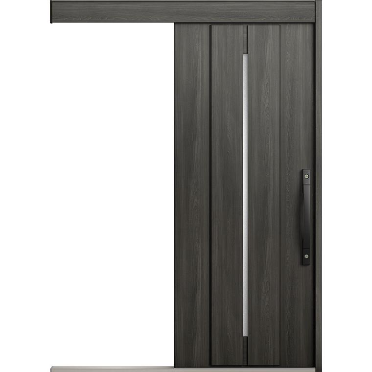 エルムーブ2 防火戸 一本引き L22型 セレクトカラー 手動タイプ 呼称：160 W：1,608mm × H：2,150mm スライディングドア LIXIL リクシル TOSTEM トステム ...