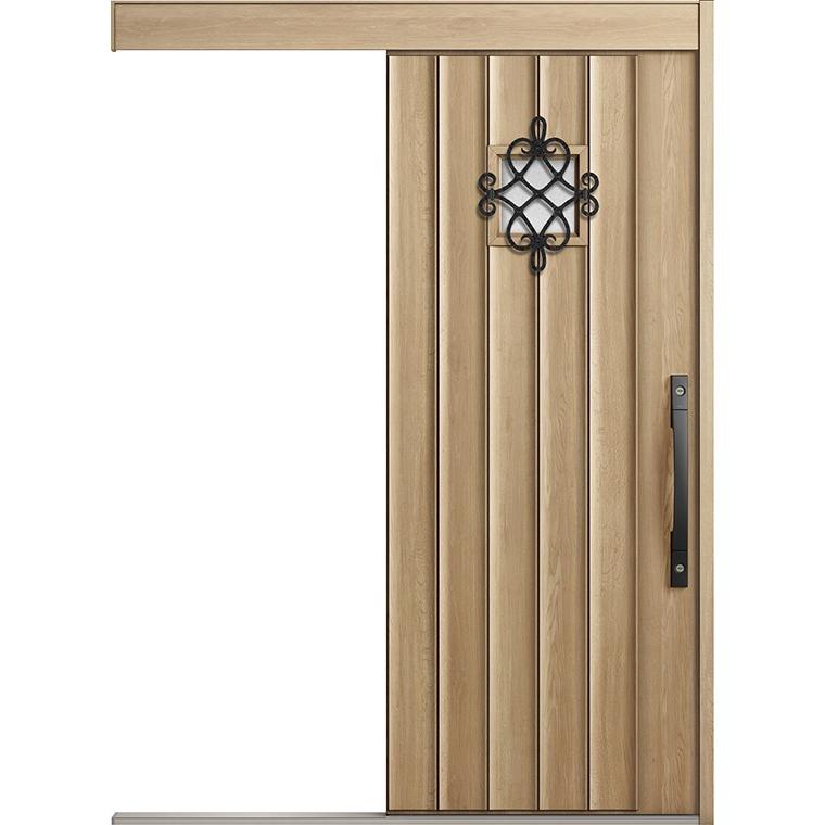 エルムーブ2 防火戸 一本引き L62型 セレクトカラー 手動タイプ 呼称：160 W：1,608mm × H：2,150mm スライディングドア LIXIL リクシル TOSTEM トステム ...