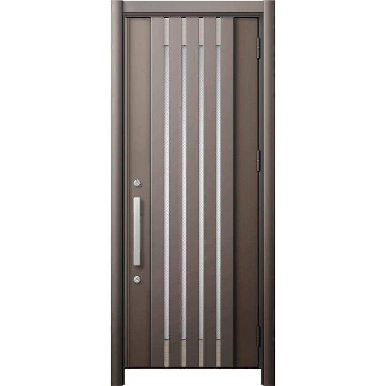 リシェント 玄関ドア3 防火 K4仕様 M27型 アルミ色 片開き 特注サイズ W：774〜977mm × H：1,839〜2,489mm カバー工法 LIXIL TOSTEM : re3b ...