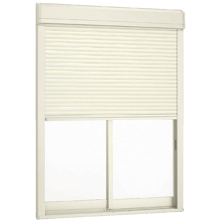 セレクトサッシPG シャッター付引違い窓 2枚建て 半外付型 一般複層ガラス仕様 電動 11411 W：1,185mm × H：1,170mm リクシル トステム : Clair - 通販 ...