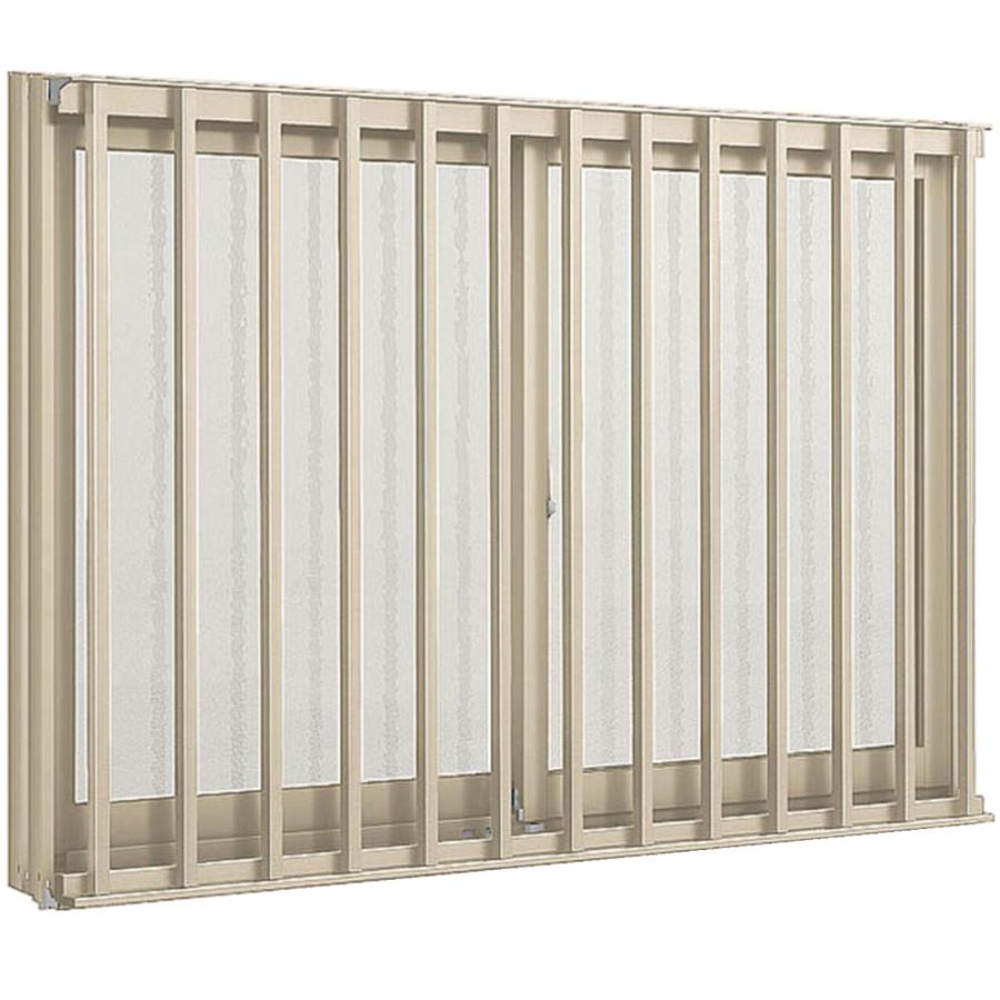 セレクトサッシPG 引違い 2枚建て 縦面格子付き 一般複層ガラス / アルミスペーサー仕様 07409 W：780mm × H：970mm LIXIL リクシル TOSTEM トステム ...