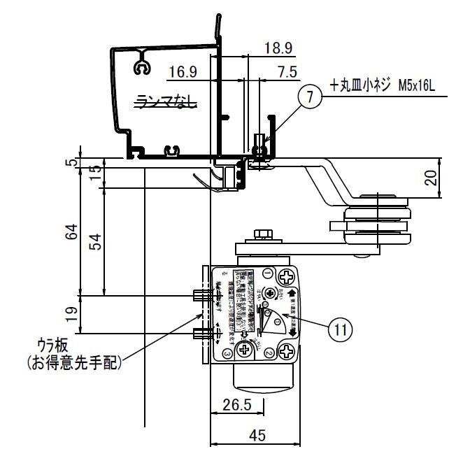 ドアクローザー 2ストップ仕様 / バックチェック機構なし 部品色：ブラック T-0005-DVAA 交換用 部品 LIXIL リクシル TOSTEM トステム : Clair - 通販 ...