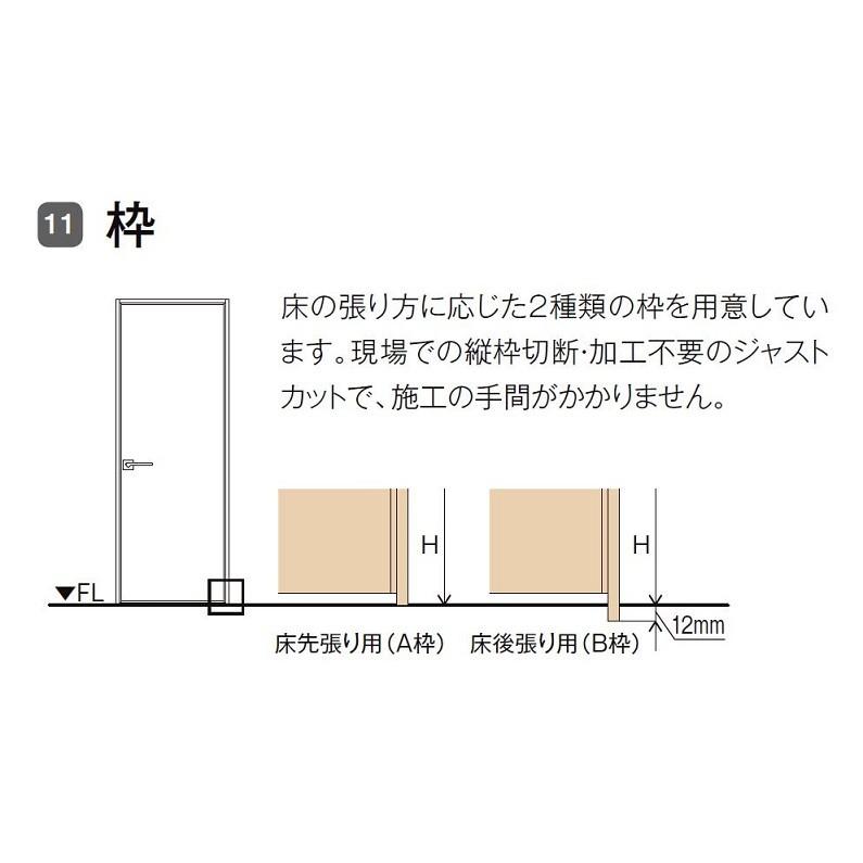 TA トイレドア 鍵付き DSTL-EAA 0820 W：824mm × H：2,023mm ノンケーシング枠 固定枠 LIXIL リクシル TOSTEM トステム : ta-dstl-eaa ...