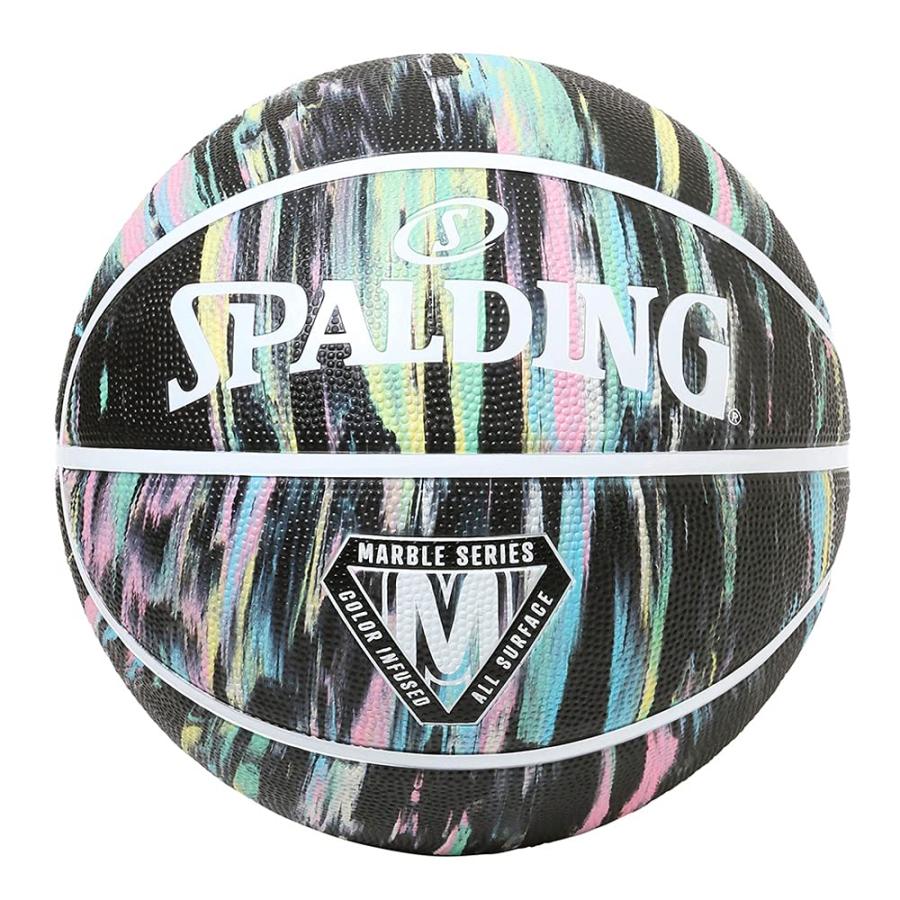 SPALDING SPALDING(スポルディング) バスケットボール マーブル ブラックパステル 7号球 バスケ バスケット : CLAMオンラインストア - 通販 - Yahoo!ショッピング