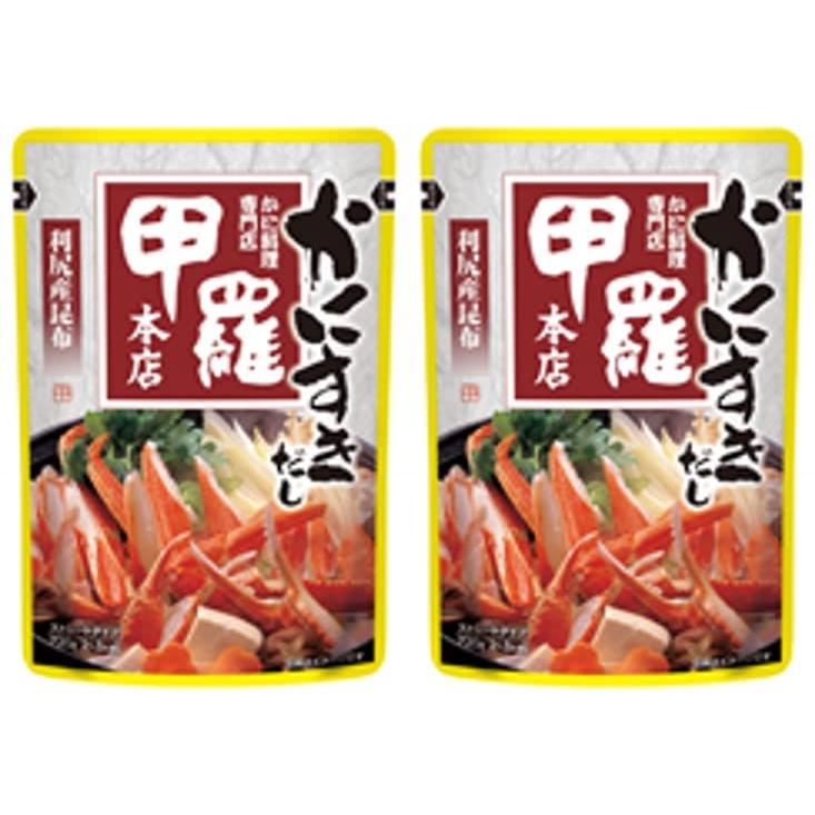 イチビキ 甲羅本店 ストレート かにすきだし 720g × 2個 : CLAMオンラインストア - 通販 - Yahoo!ショッピング