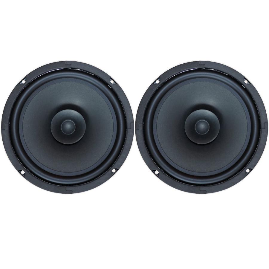 DAITO VOICE ダイトーボイス DS-200R 8Ω 20cm フルレンジスピーカー ダブルコーンスピーカー 20W / 20センチスピーカー 8インチ スピーカー ユニット (ペア ...