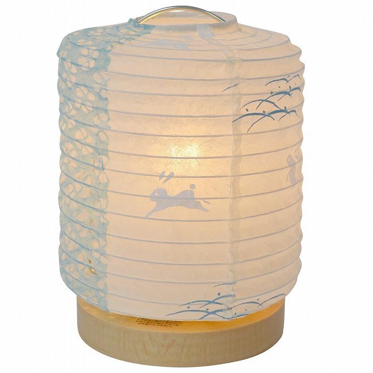 (メーカー直送) 和室 照明 和風 和風小型スタンドライト tawara(タワラ) 小梅うさぎ藍 白熱灯 SS-3043 彩光デザイン : 照明 おしゃれ 家具 通販 クラセル - 通販 ...